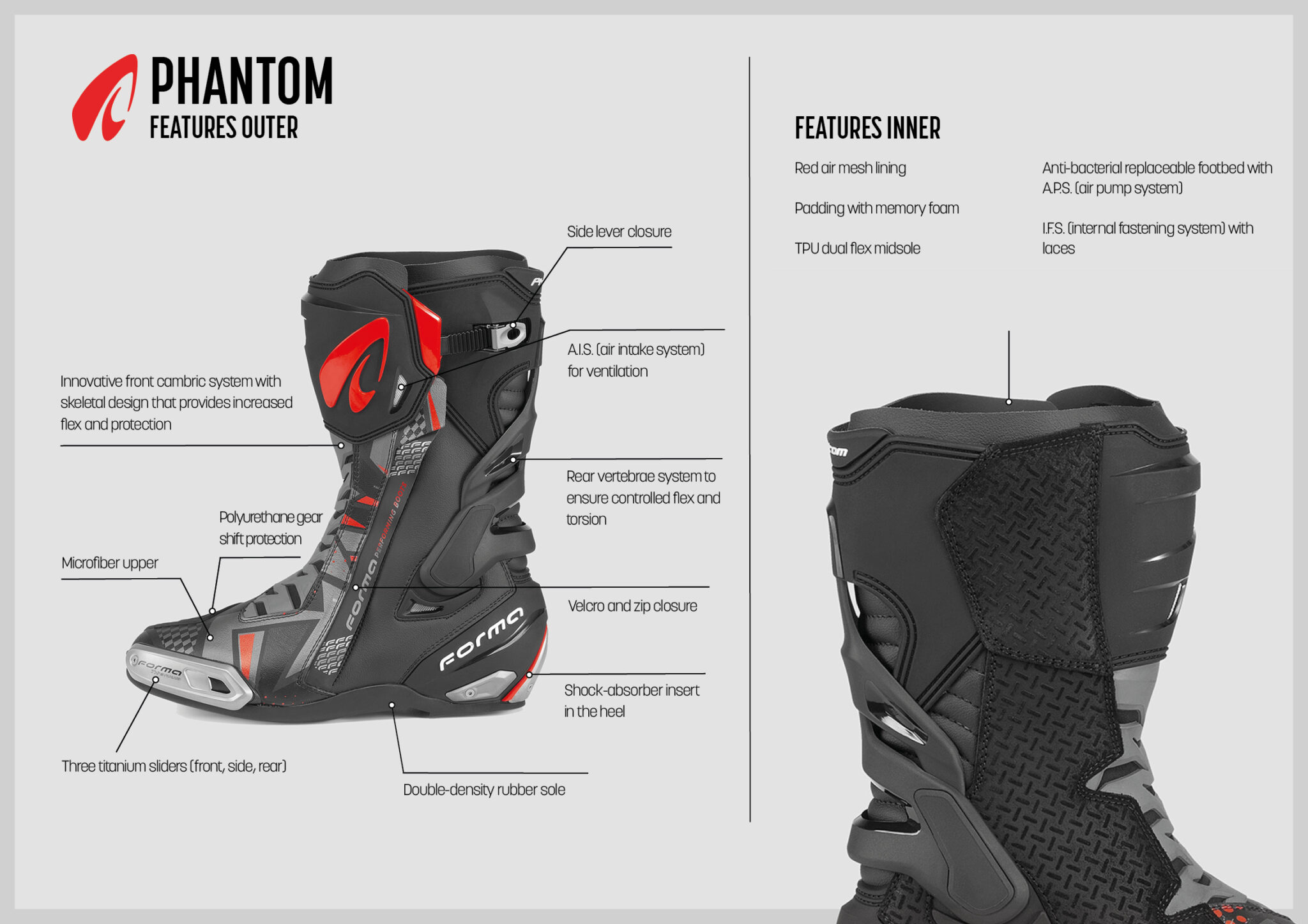 PHANTOM - Formaboots